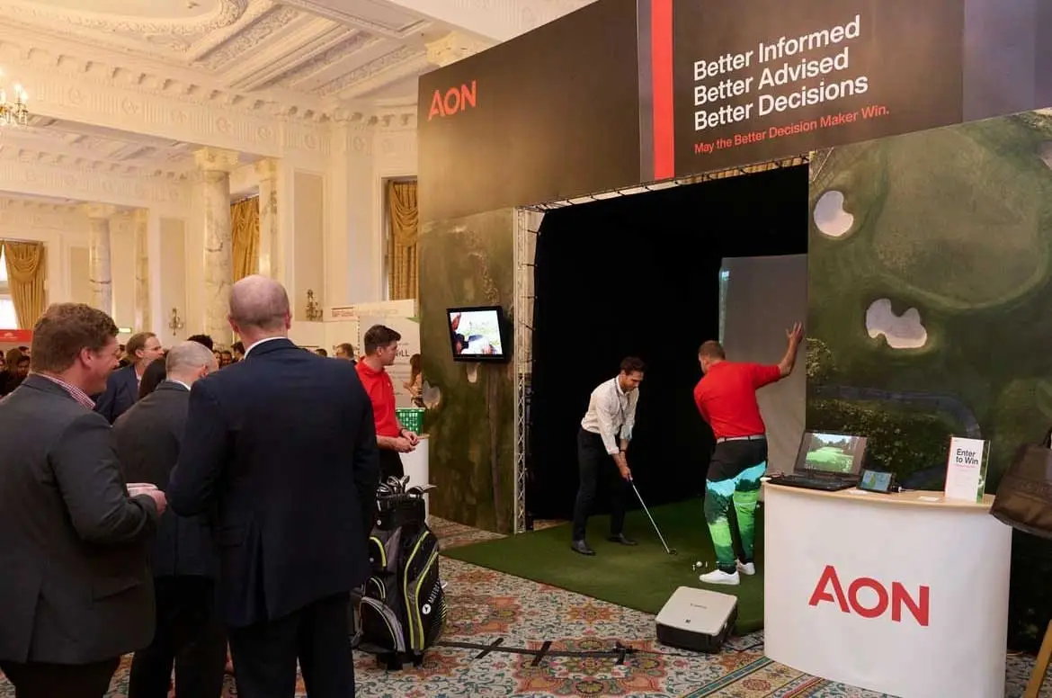Why have a Golf Simulator at your next exhibition